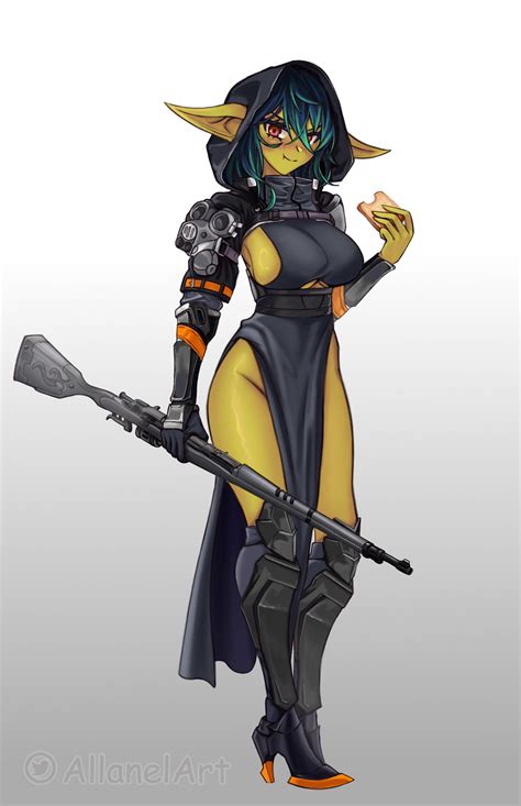 Goblin Girl Dnd By Allanelart On Deviantart