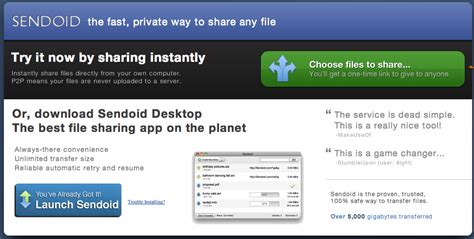 Sendoid Finally Sharing Big Files Isn T A Huge Pain TechCrunch
