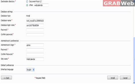Plesk 9x How To Install Webcalendar Using Grabweb India