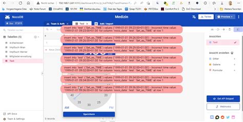 Datetime Causes Error Message In Mariadb Docker · Issue 1048 · Nocodb