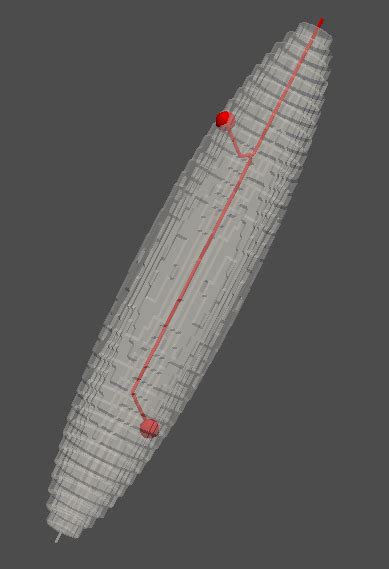 unbranched centerline between suggested points · issue 69 · seung lab