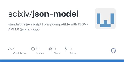 GitHub Scixiv Json Model Standalone Javascript Library Compatible With JSON API 1 0 Jsonapi Org