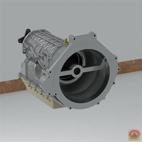 🚙 Ford Automatic 10r80 For V8 Engine Gearbox・ Stl File For 3d Printing・cults