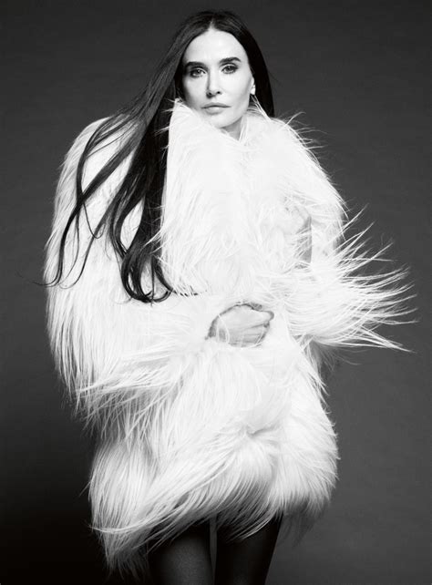 Demi Moore Is In Full Force For V Magazine Cover Story