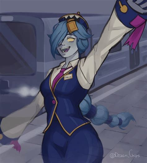 Colette Inspector Colette Колетт инспектор Колетт кондуктор Колетт brawl stars