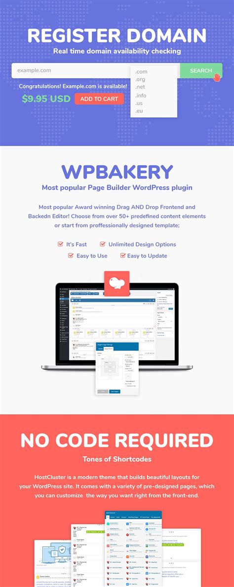 hostcluster whmcs hosting wordpress theme wordpress theme