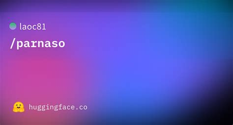 Laoc81 Parnaso · Datasets At Hugging Face