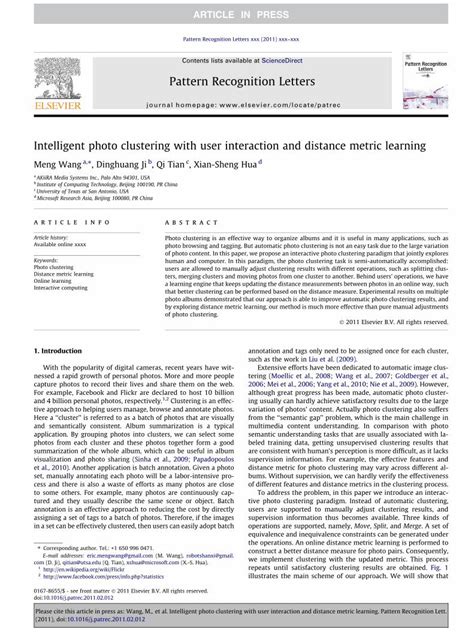 pdf pattern recognition letters computer sciencejdh documents