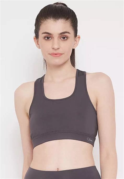 Buy Clovia Clovia Medium Impact Padded Sports Bra With Removable Cups