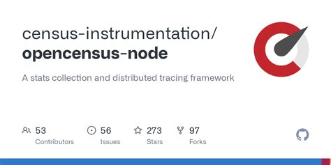 GitHub Census Instrumentation Opencensus Node A Stats Collection And Distributed Tracing