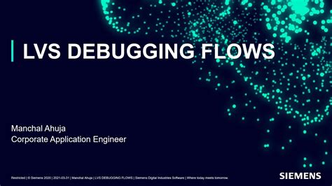 Lvs Debugging Flows Siemens Software