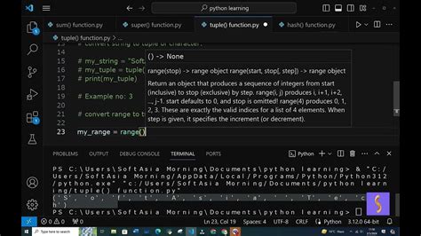 Sy Tuple Builtin Function In Python Youtube