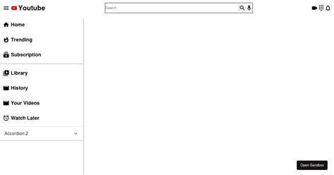 Youtube Clone Codesandbox