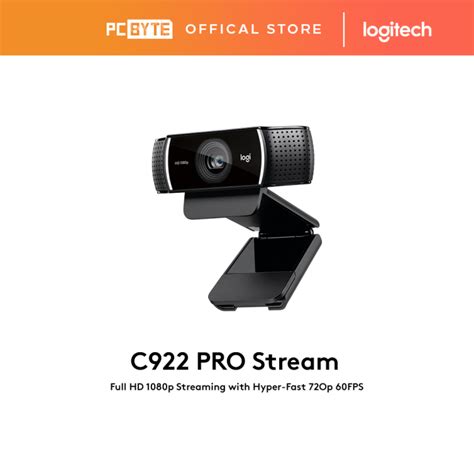 Logitech C922 Pro Stream Webcam With Hyper Fast Hd Pcbyte Lazada