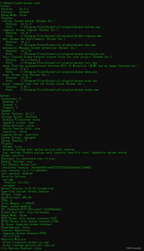 windows上安装docker desktop windows docker 的daemon在哪 csdn博客