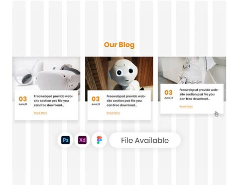 Figma Blog Ui Design Free Web Psd Medium