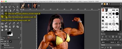 How To Put Your Face On A Different Body Using GIMP