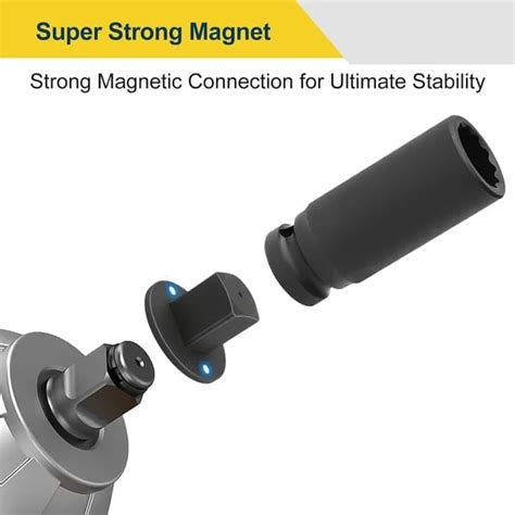 Low Profile Impact Socket Adapter Set