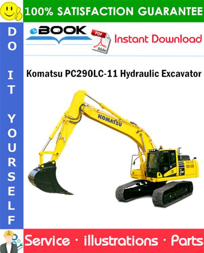 Komatsu Pc290lc 11 Hydraulic Excavator Parts Manual Sn K70001 And Up