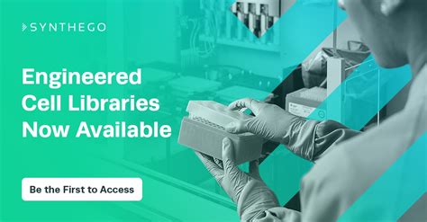 Synthego Corporation On Linkedin Engineered Cell Libraries Early Access Synthego Corporation On Linkedin Engineered Cell Libraries Early Access