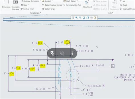 Solved My Drawing Is Showing Wrong Tolerances Ptc Community