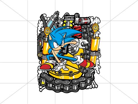 Sonic Racing Thailand Look Vector File Vectorency