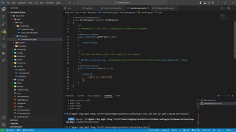 Authentication Laravel 11 Nextjs 14 định Nghĩa Request Rules 16 Youtube