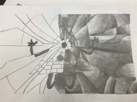 Part 3 Of My Shattered Value Project Razzle Dazzle Dorito Shall Rise Art Lesson Plans Art