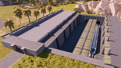Sunken Monorail Station Workshop Jurassic World Evolution 3