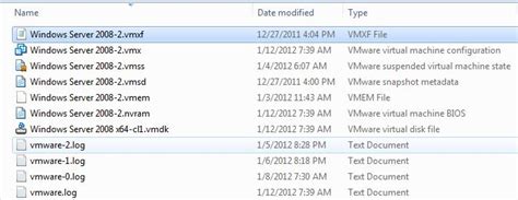 Technical Tips And Solutions 4 All Vmware Virtual Machine Files