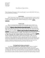 Flood Research Paper 1 Docx Fuller Hannah Mrs Talley Earth Science 11 30 2020 Flood Research