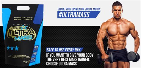 Stacker2 Ultra Mass 45kg Mass Gainer Sugar Free