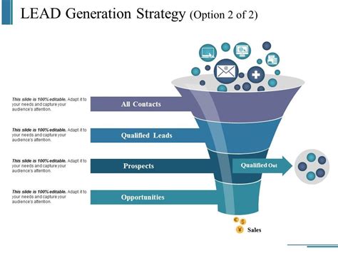 Lead Generation Strategy Template 2 Ppt Powerpoint Presentation Infographic