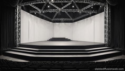 Performance Stage Design Rendering | Stable Diffusion Online