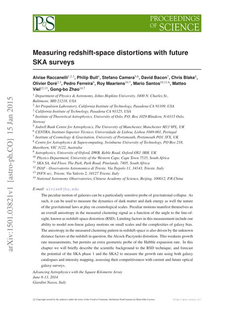Pdf Measuring Redshift Space Distortions With Future Ska Surveys