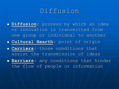 Ppt Diffusion Powerpoint Presentation Free Download Id5062879