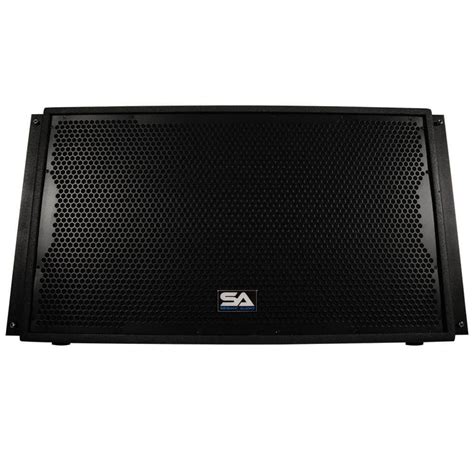 Passive 2x15 Line Array Subwoofer Pair Of 2x10 Line Array Speakers And Seismic Audio