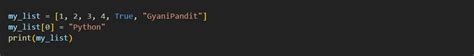 Access Elements From A List In Python