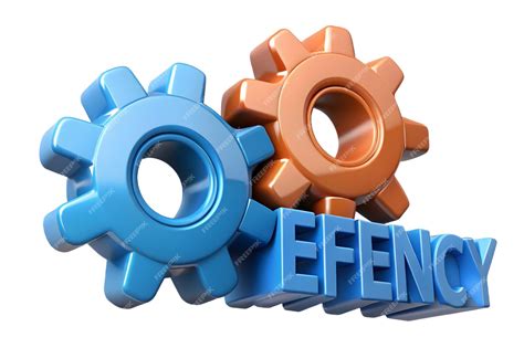 Efficiency Concept 3d Vector Of Interlocking Gears For Operational Management Premium Ai
