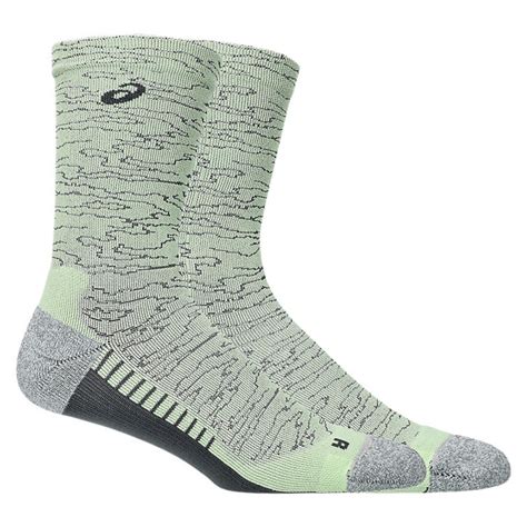 Socks Asics Performance Run Crew Green Zona De Padel