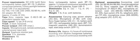 Sony Tc 50