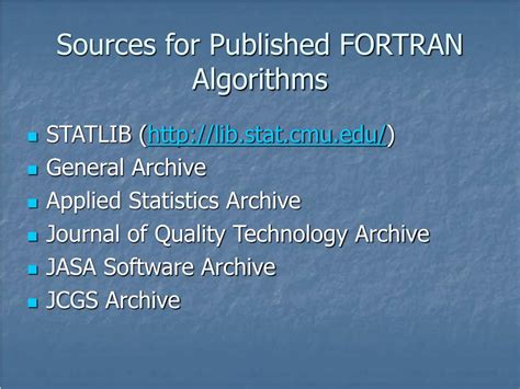 Ppt Implementing Legacy Statistical Algorithms In A Spreadsheet