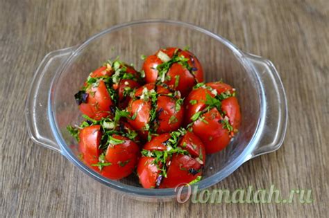 Помидоры по-армянски самый вкусный рецепт быстрого приготовления
