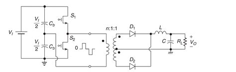 Power Supply Half Bridge Converter Input Capacitor Setup From Boost