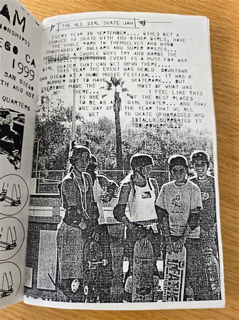 50 50 Skate Zine By Zanna Womxn Skateboard History
