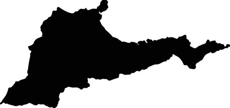 Buol Indonesia Silueta Mapa 65770416 Vector En Vecteezy