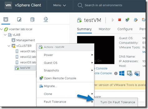 Vmware Vsphere 6 7 Fault Tolerance The Ultimate Vm Protection 4sysops