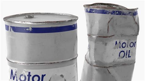 Motor Oil Barrels Set 3d Model Turbosquid 1703724