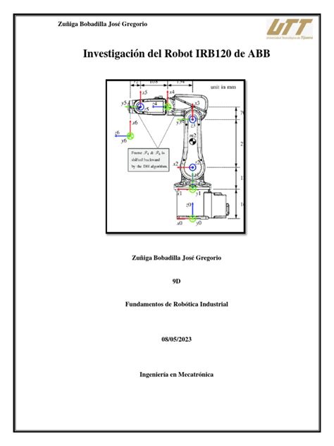 Investigación Del Robot Irb120 De Abb Pdf
