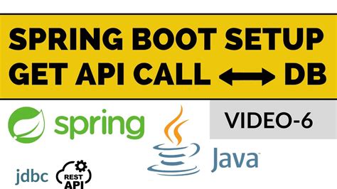Install Spring Boot Use JDBC To Fetch Some Data From MYSQL Database REST API YouTube